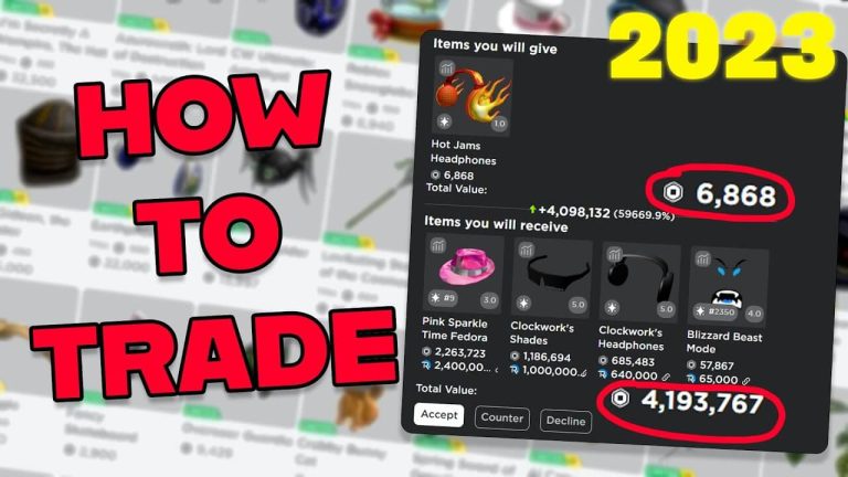 Latest Guide ON How to Trade in Roblox 2023? - Nftcrypto.io